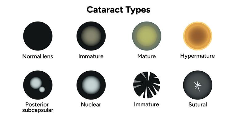 The Types of Cataract and How They Affect Your Vision